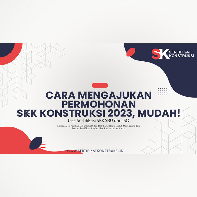 4 Jenis SBU dan Klasifikasinya - Sertifikat Konstruksi